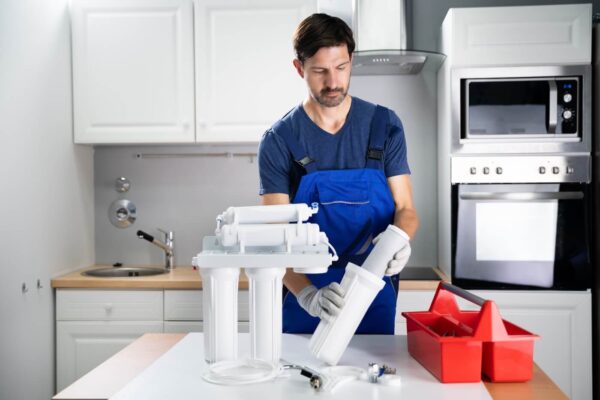 Residental Water Softener Installation - Right Solution Plumbing